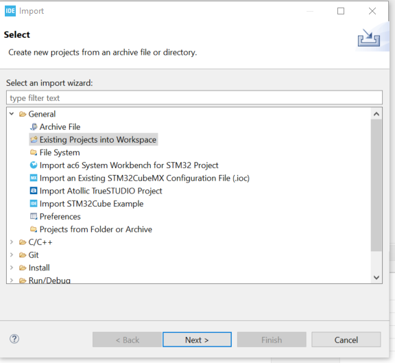 Solved: Missing stm32wbxx.h in beacon project - STMicroelectronics Community