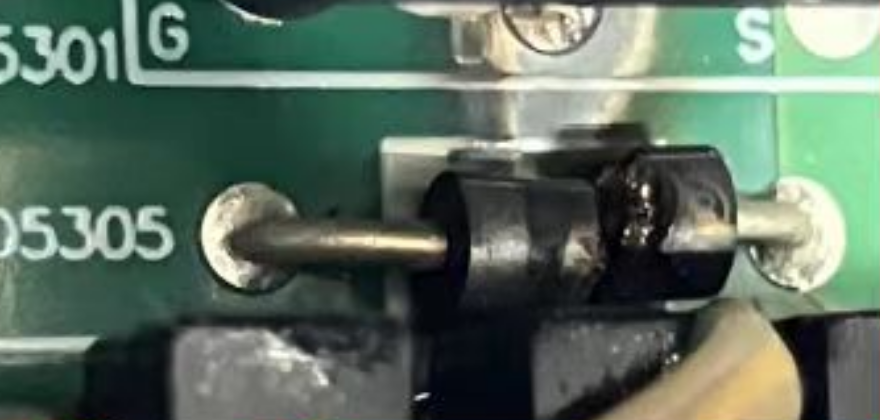 STTH110,diode failure in two-tube forward applicat ...