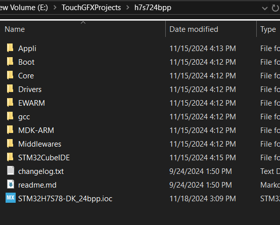 Solved Touchgfx Don‘t Incl The C File In Project Ma Stmicroelectronics Community