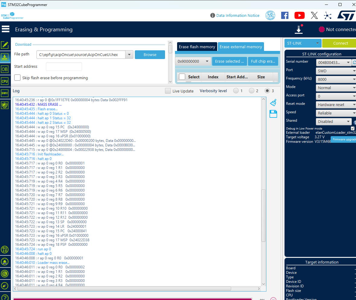 Solved: STM32H743 external loader - Page 3 - STMicroelectronics Community