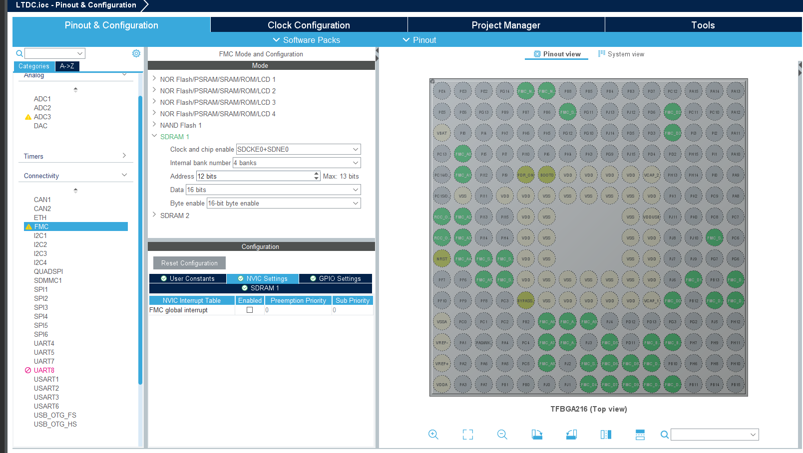 Solved: LTDC initialization on STM32F7508-DK board - STMicroelectronics Community
