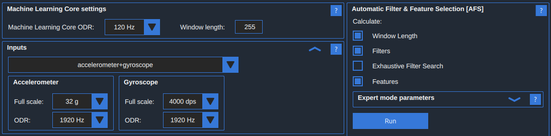 Solved: Problems with AFS tool on MEMS Studio -- bad data? - STMicroelectronics Community