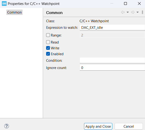 help debug corrupted memory location - STMicroelectronics Community