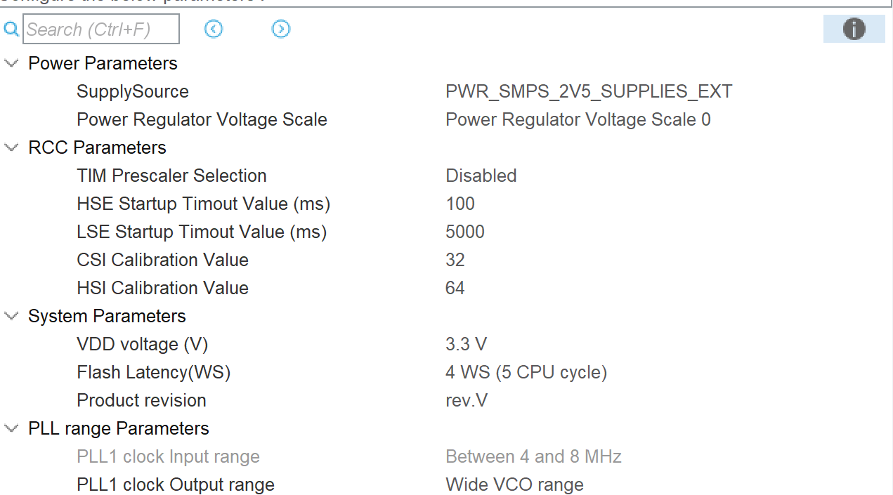 STM32H747 freezes waiting for VOSRDY - STMicroelectronics Community