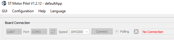 Solved St Motor Control With Stlinkv3 Stmicroelectronics Community