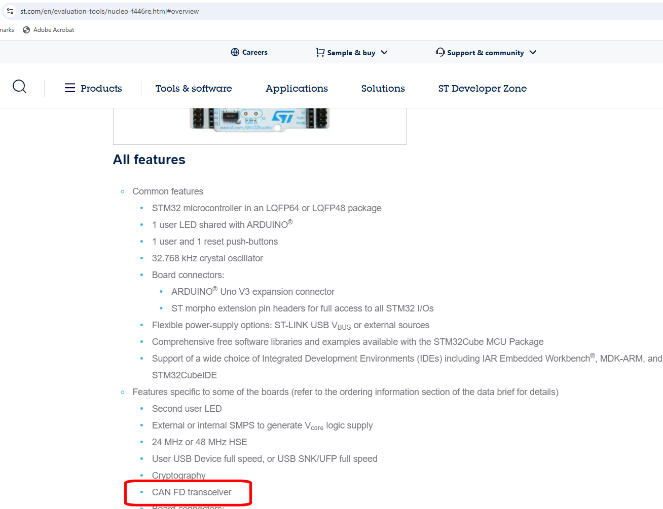 Solved: Is a CAN Transceiver needed for a NUCLEO-F446RE? - STMicroelectronics Community
