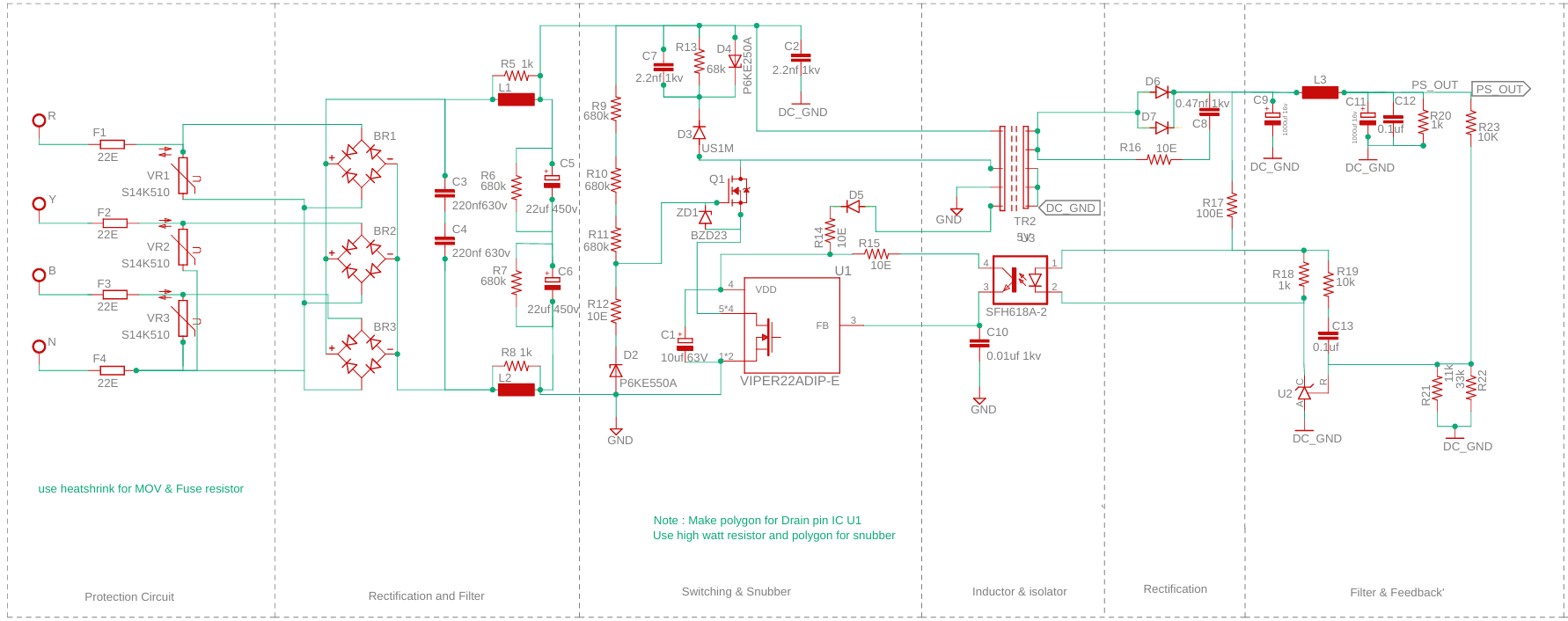 Component selection and transformer design for vip... - STMicroelectronics Community