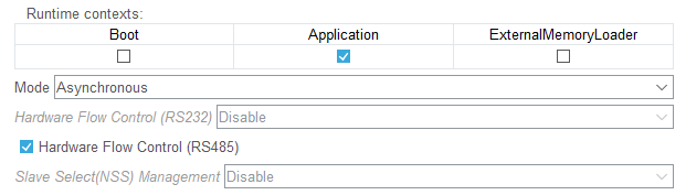 STM32H7RS and RS485 (USART not receiving anything ... - STMicroelectronics Community