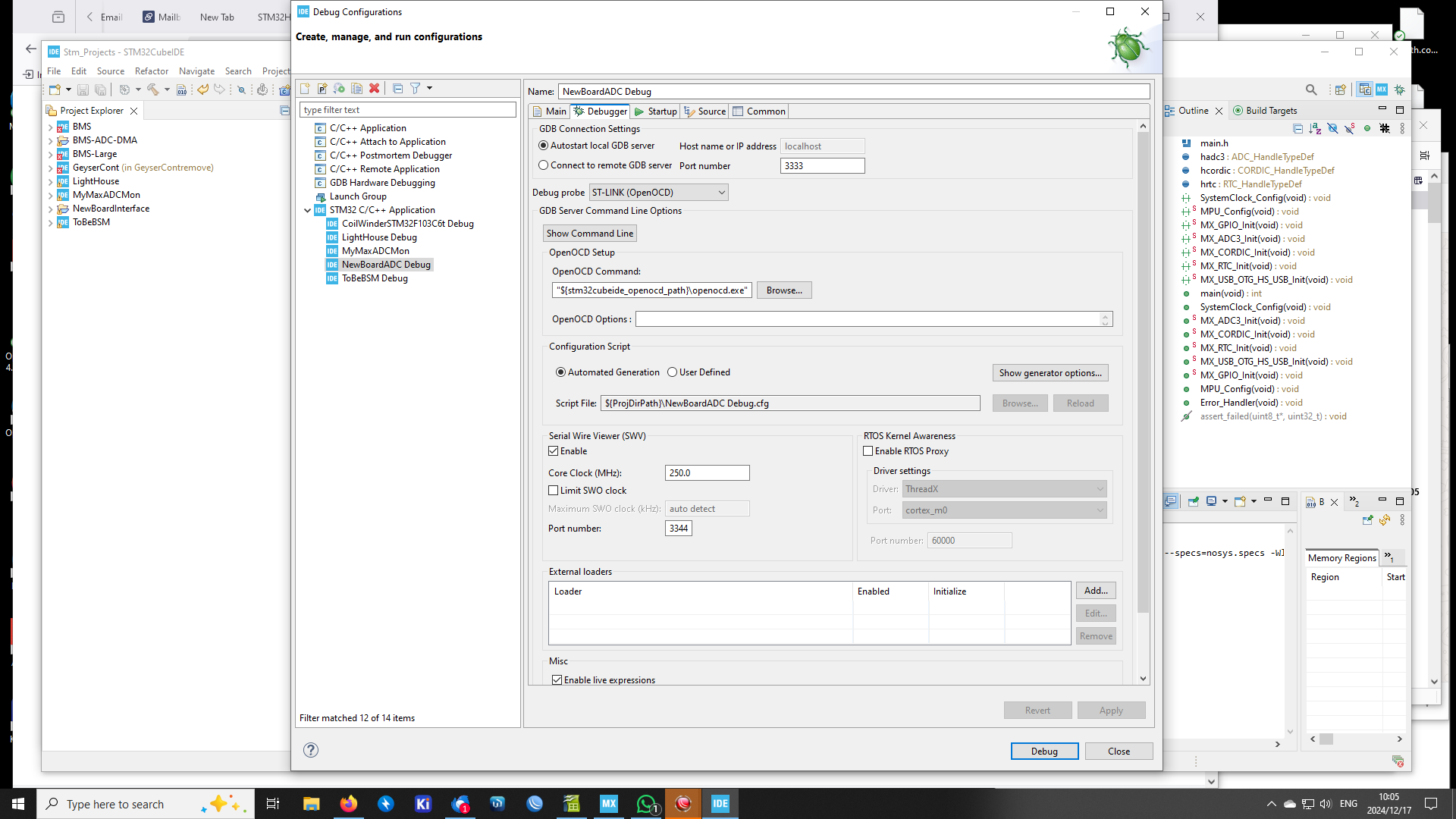 Debugging NUCLEO-H723ZG - STMicroelectronics Community
