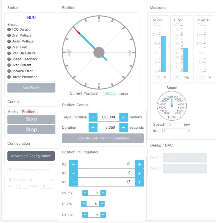 Is Speed Control Impossible In Motor Position Cont Stmicroelectronics Community