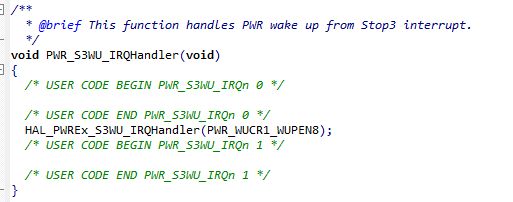 Solved Not Waking Up From Stop3 Mode Immediately After Pr Stmicroelectronics Community