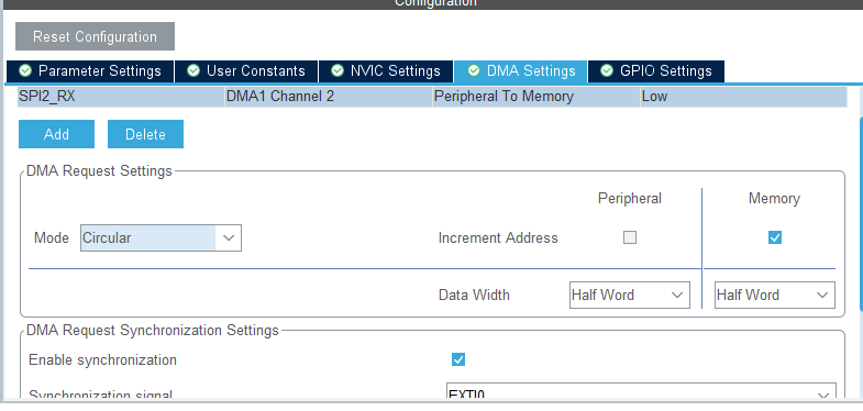 Stm32g4 Trigger Spi Dma Transfer With Timer Stmicroelectronics Community 