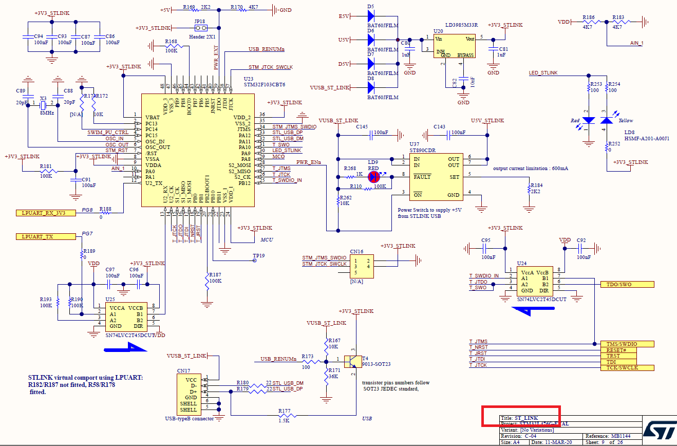 Solved: Purpose of Secondary Microcontroller in Developmen... - STMicroelectronics Community