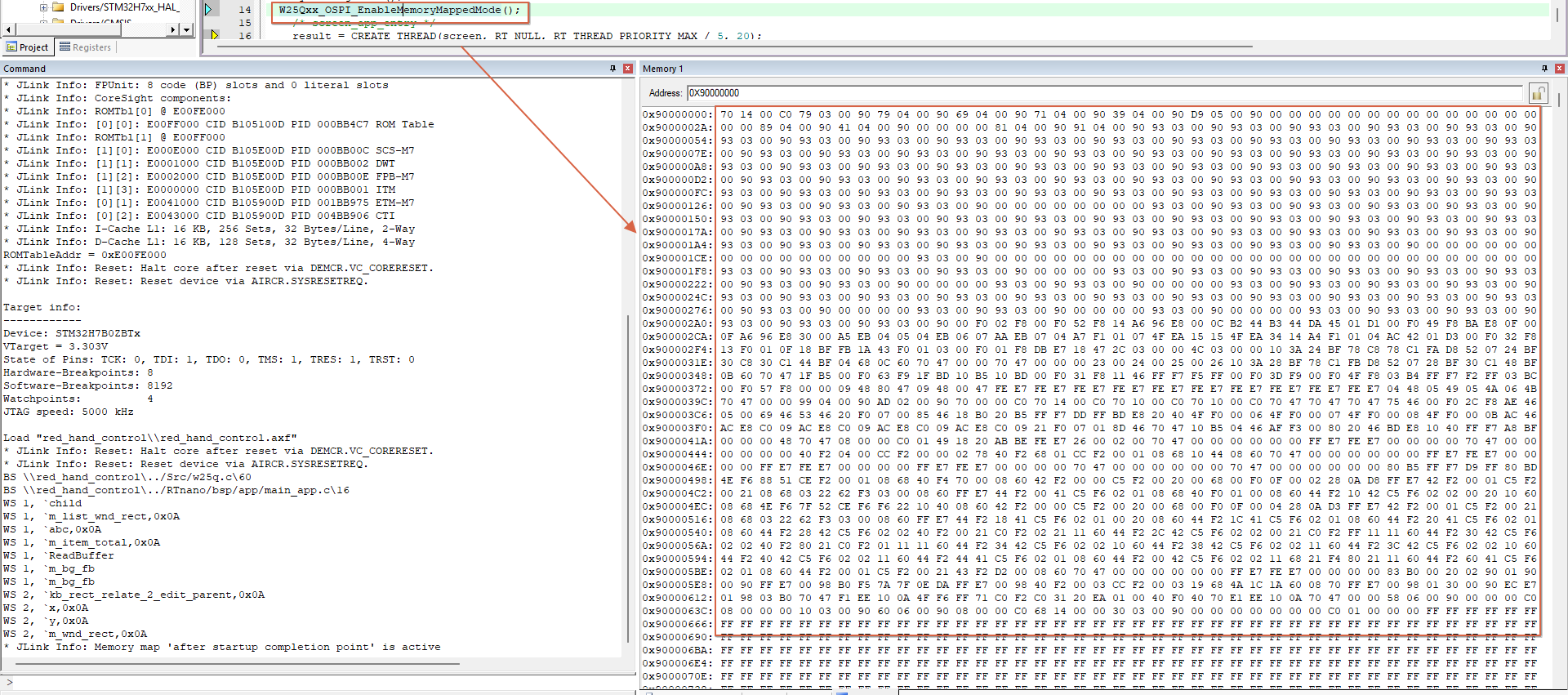 Solved: I generate a flm file, but failed when use this fl... - STMicroelectronics Community
