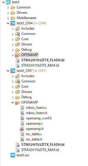 How to implement inter-processor communication in ... - STMicroelectronics Community