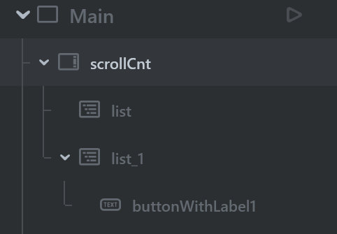 Solved: Unexpected Scroll List/Scrollable Container Behavi... - STMicroelectronics Community
