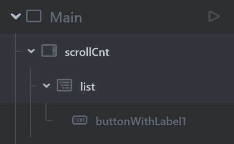 Solved: Unexpected Scroll List/Scrollable Container Behavi... - STMicroelectronics Community