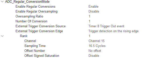 Solved: STM32H7 ADC Timer-triggered Sampling only trigger ... - STMicroelectronics Community