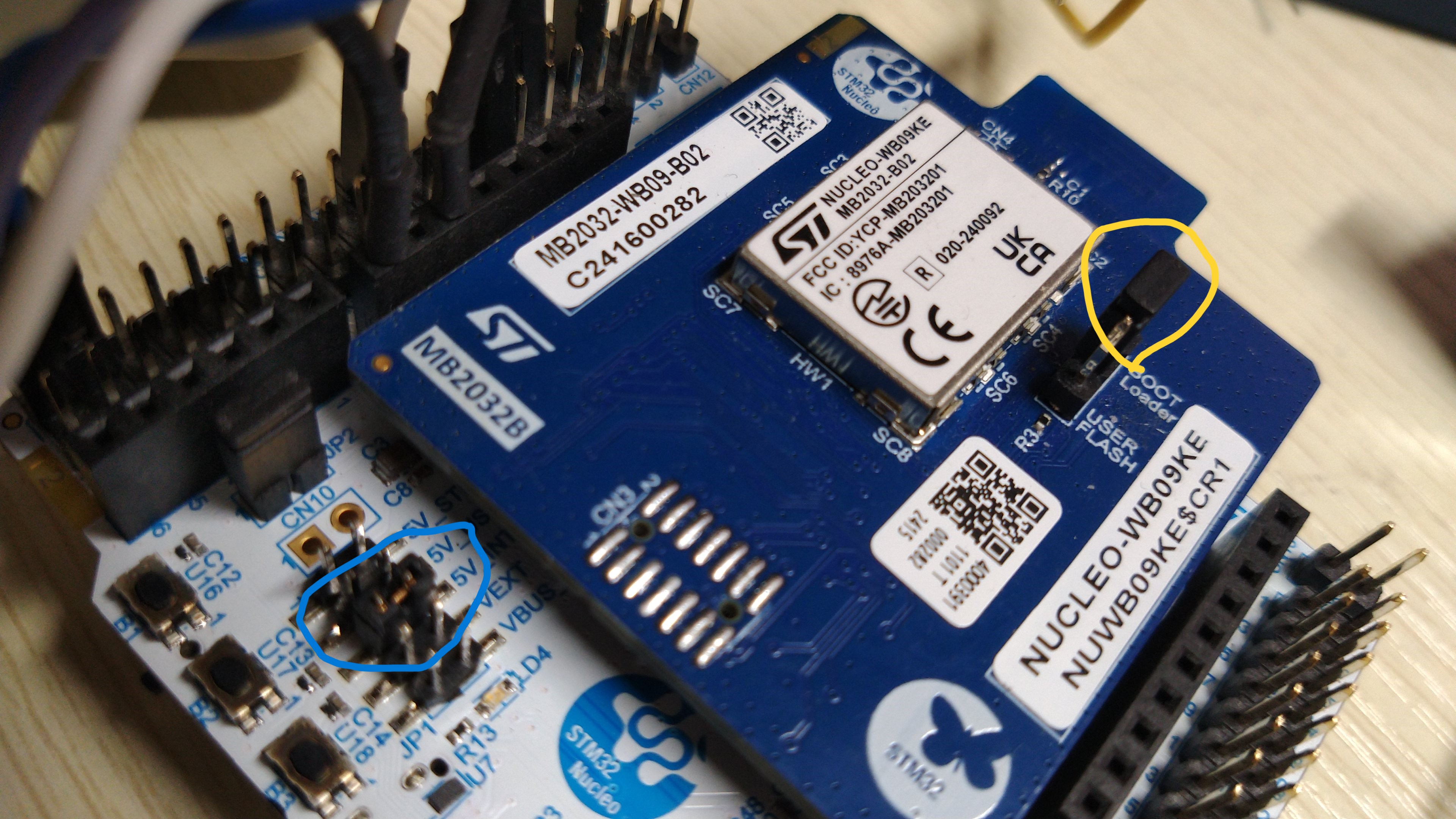 How To Program Stm32wb09ke In Boot Mode Stmicroelectronics Community 