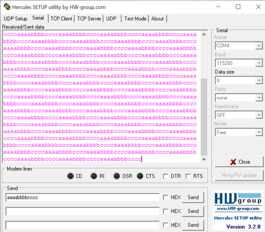 Solved: Only the first byte of transmitted message is rece... - STMicroelectronics Community
