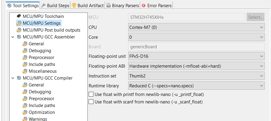 Solved When Installing Using Different Toolchain Error R Stmicroelectronics Community