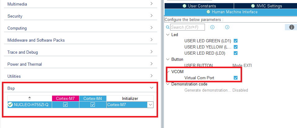 Solved Virtual Com Port Not Working On Nucleo H755 Stmicroelectronics Community