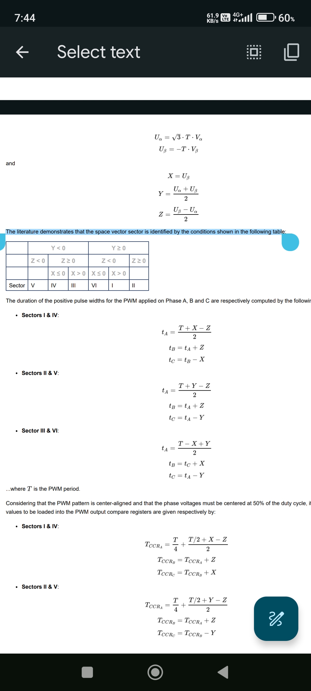 Reference For Svpwm Stmicroelectronics Community