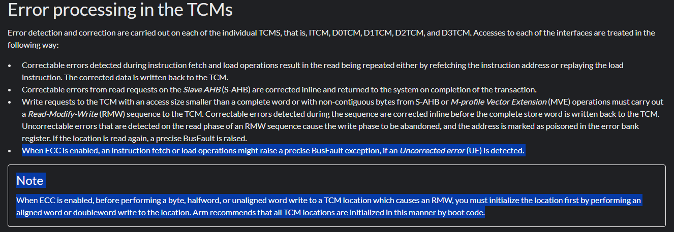 Solved: STM32N6 Hard_Fault when accessing TCM - STMicroelectronics Community