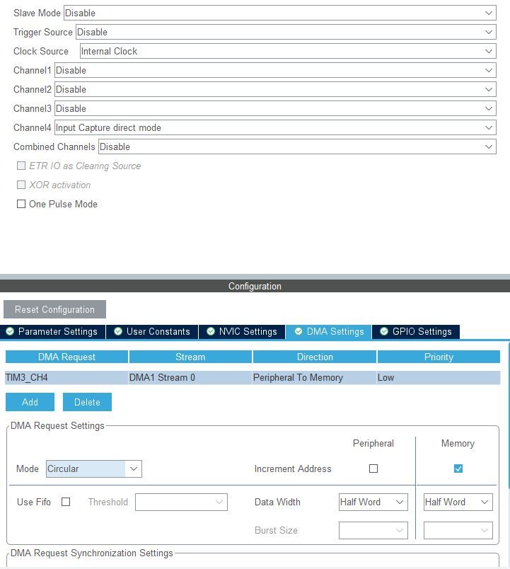 Solved Configuring Timer3 For Capture Compare Input With Stmicroelectronics Community