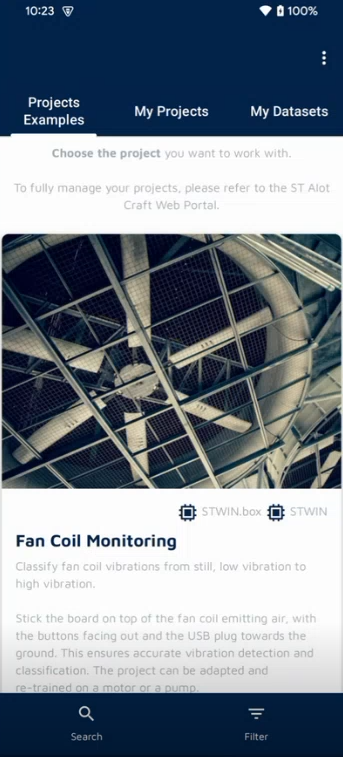 How To Get Started With St Aiot Craft Mobile App T Stmicroelectronics Community