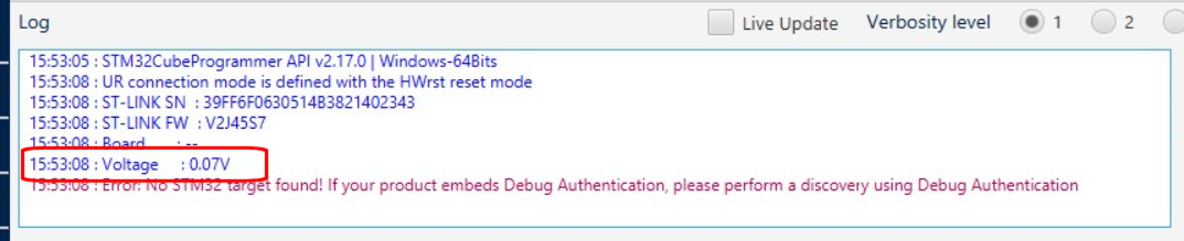 Target Not Detected Via Stlink V2 Isol Stmicroelectronics Community