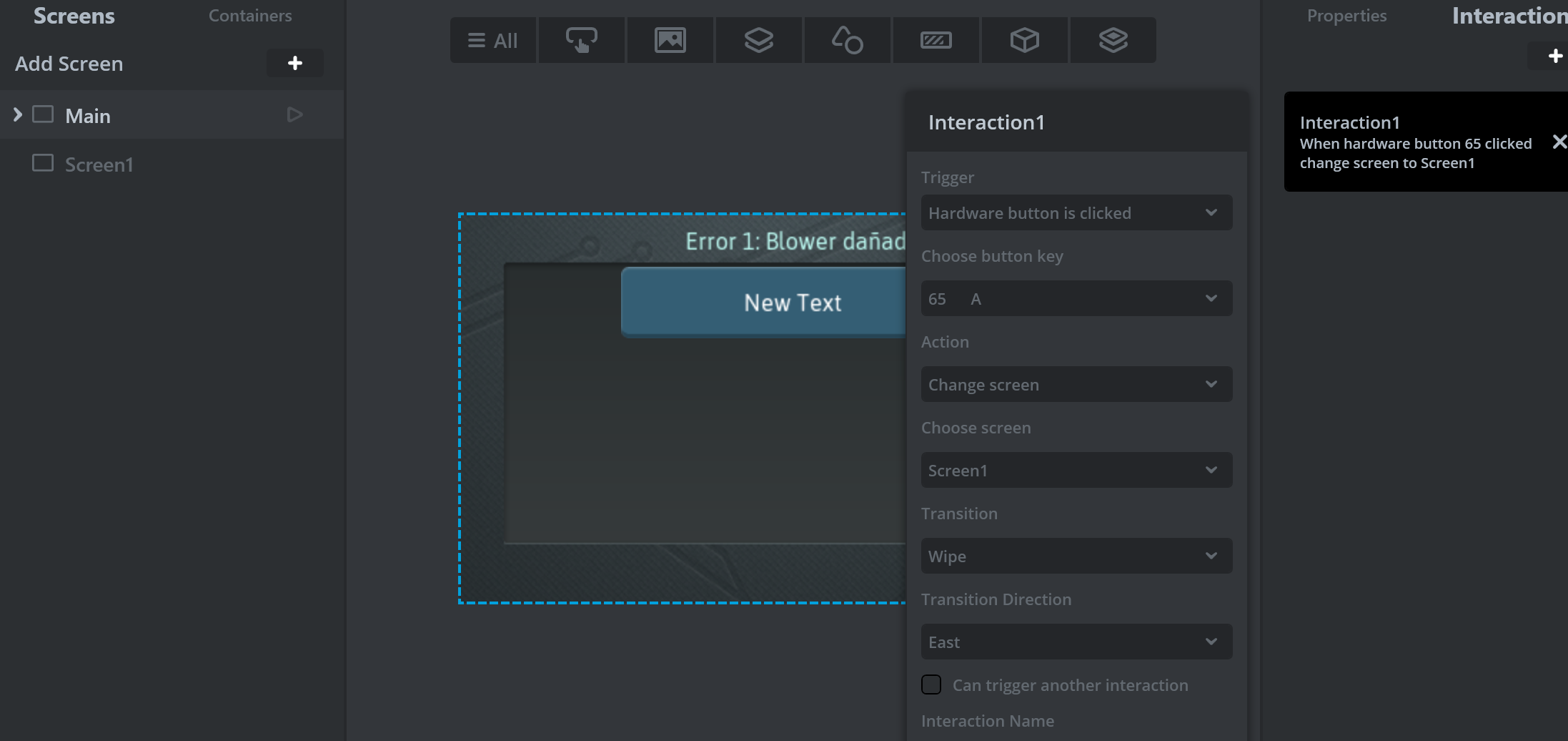 Solved: Hardware button with TouchGFX for screen transitio... - STMicroelectronics Community