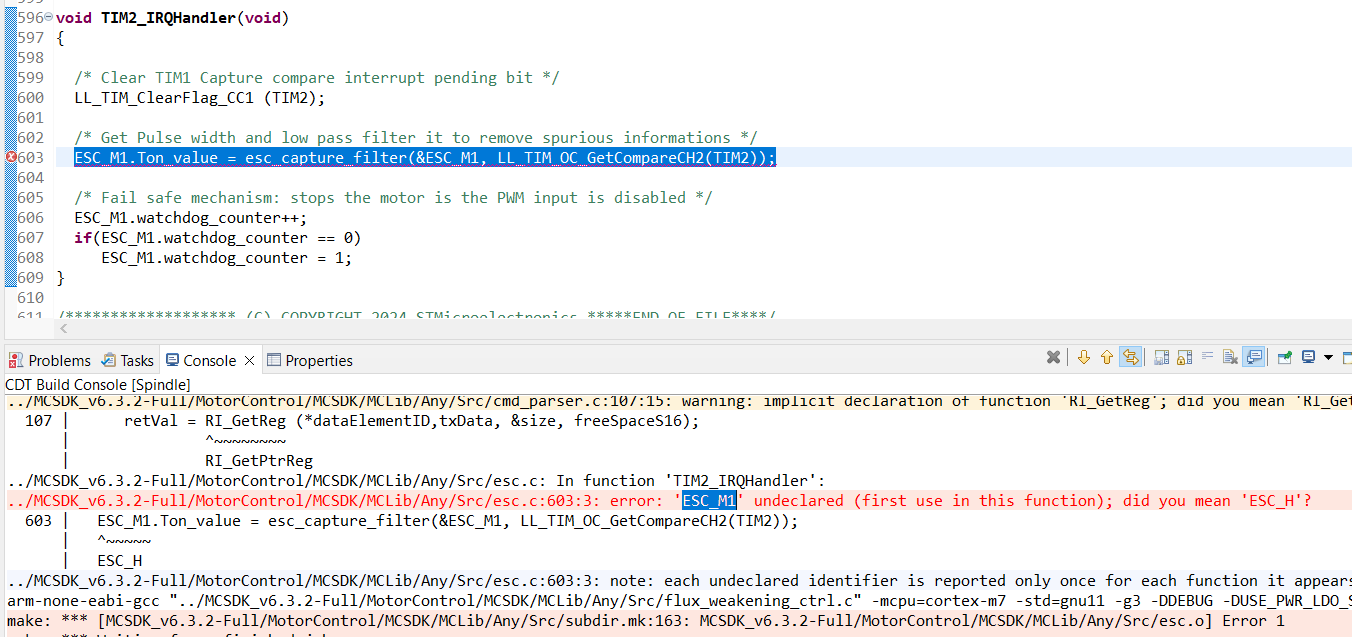 Solved: MCSDK 6.3.2 and STM32H753 - STMicroelectronics Community