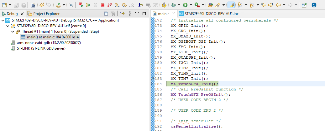 Black screen when enabling "Debug: Serial Wire" - STMicroelectronics ...