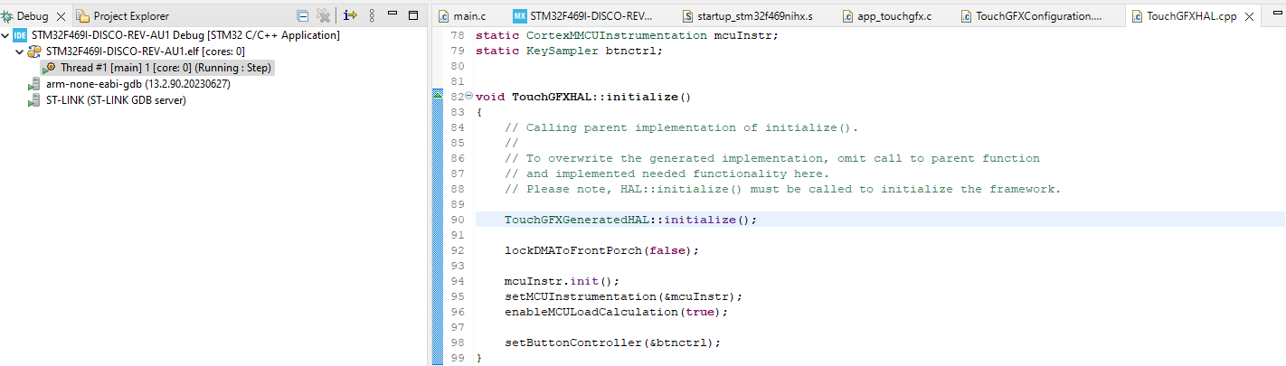 Black screen when enabling "Debug: Serial Wire" - STMicroelectronics ...