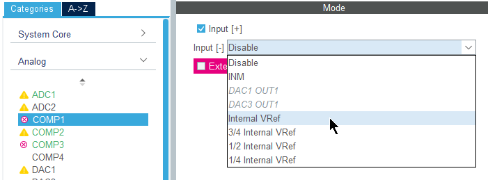 STM32G4 Voltage reference problem - STMicroelectronics Community