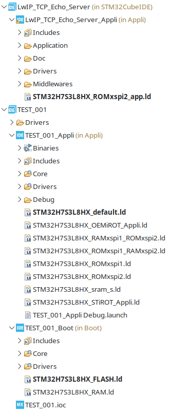 Solved: Example project "Failed to execute MI command" - n... - STMicroelectronics Community