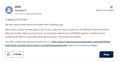 Solved: Unable to display Text using FreeRTOS, TouchGFX an... - STMicroelectronics Community