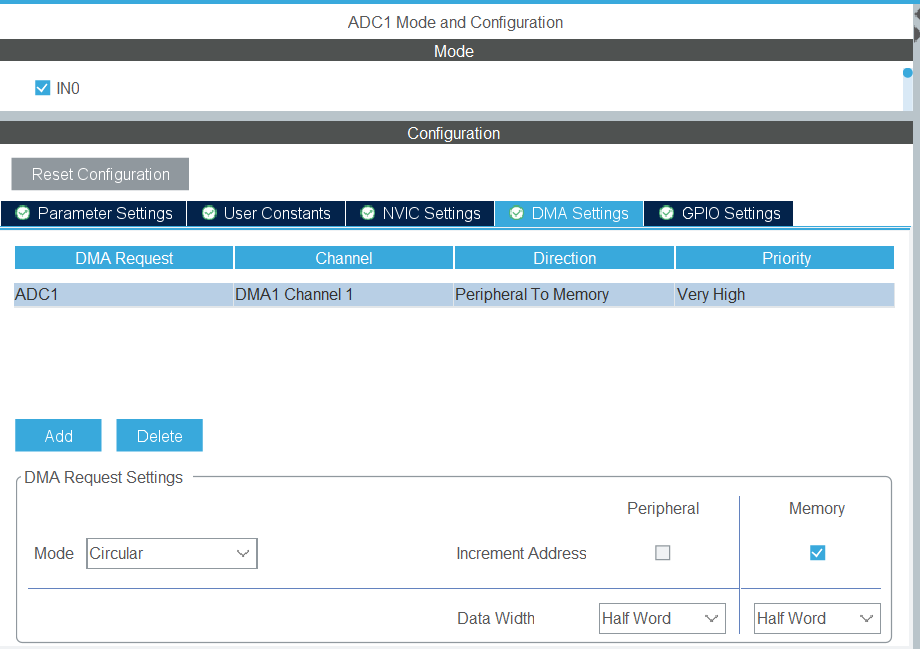 Solved: TIMER + ADC + DMA - STMicroelectronics Community Solved: TIMER + ADC + DMA - STMicroelectronics Community