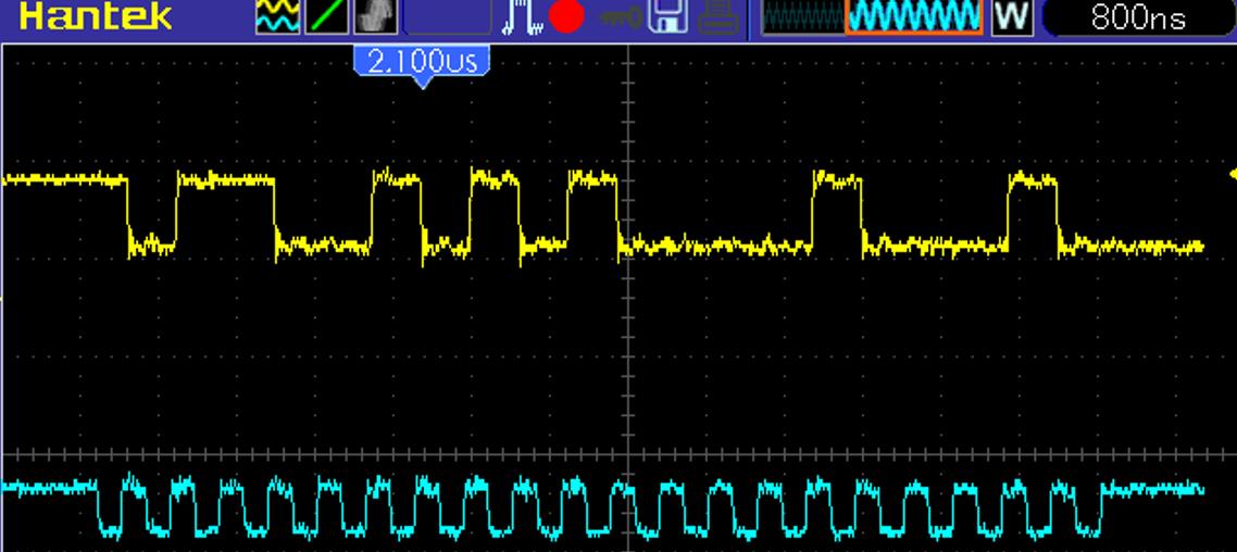 Can a STM32L496RG read a 20-bit SSI signal with a ...