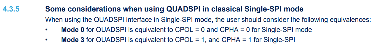Solved: STM32H745 QSPI // SPI Mode 1 not possible? - STMicroelectronics Community