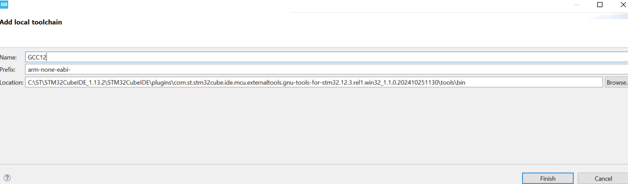 Solved Stm32cubeide 1132 With Gcc Arm For Stm32 V123re Stmicroelectronics Community