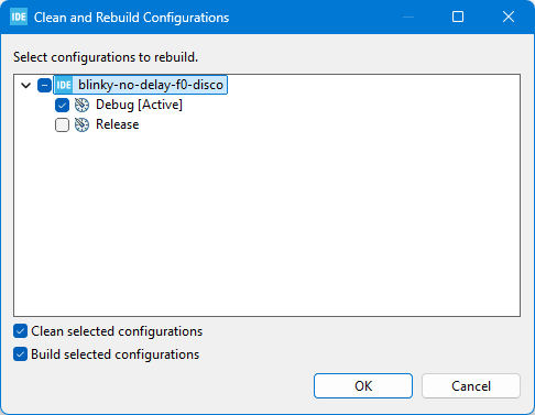 Solved: Managing multiple configurations - STMicroelectronics Community