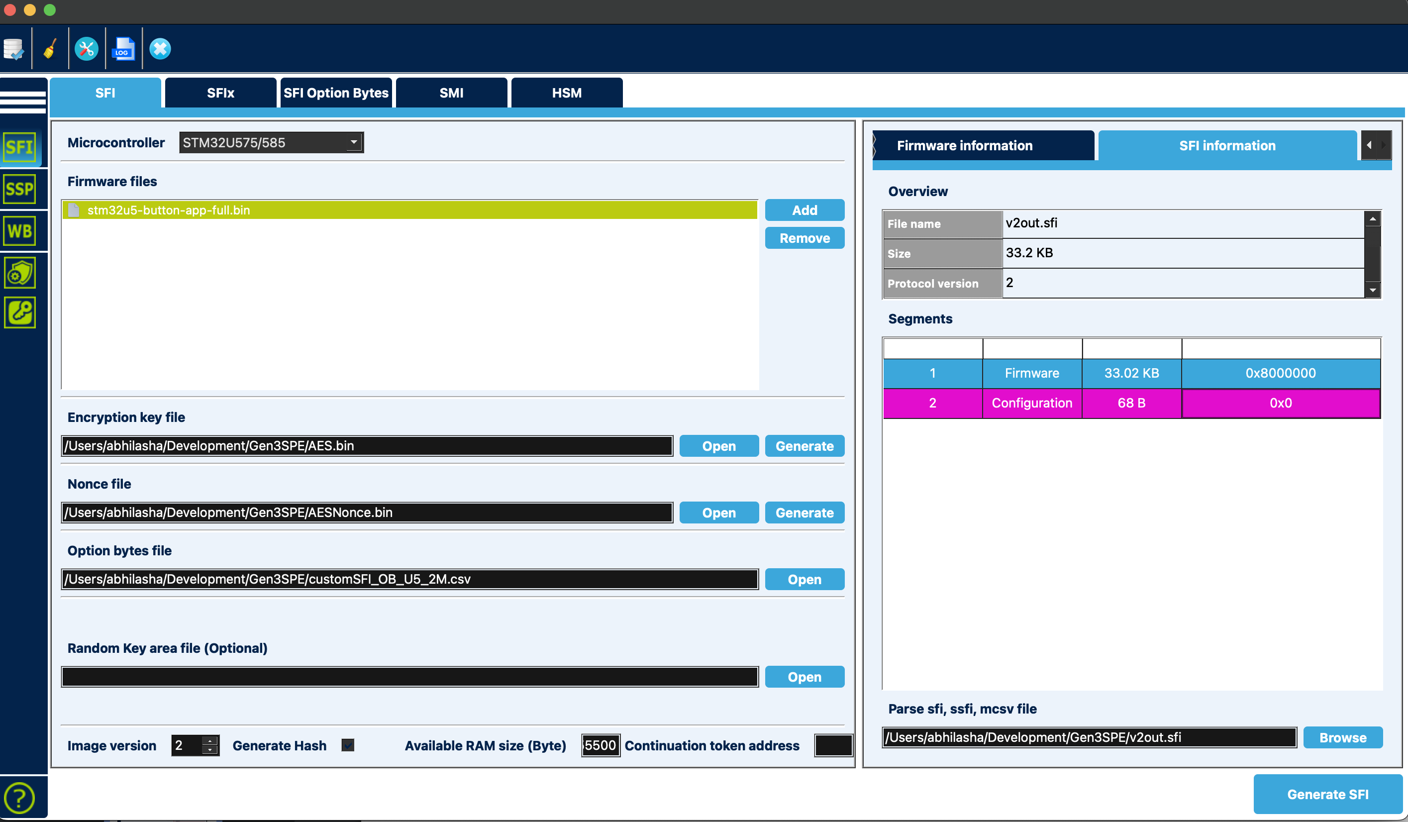 Error When Installing Secure Firmware Image To Stm Stmicroelectronics Community