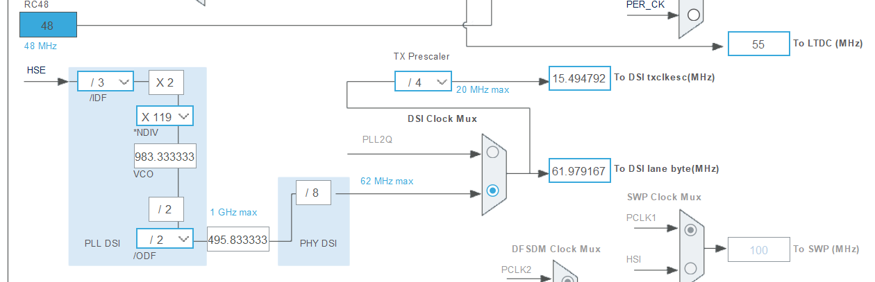 Ltdc Dsi Video Mode No Display Stmicroelectronics Community