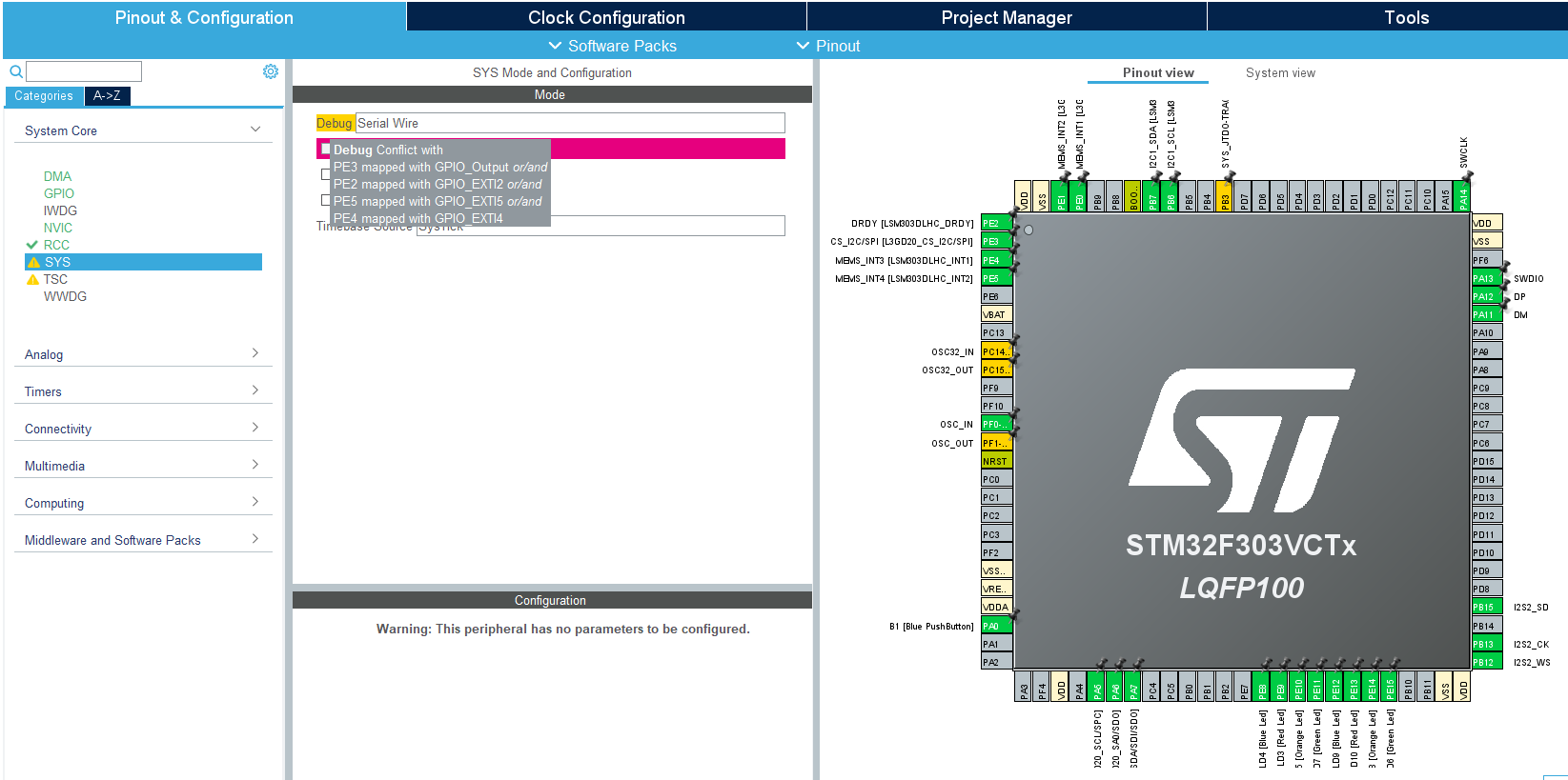 Not able to start a Trace with the SWV Data Trace ... - STMicroelectronics Community