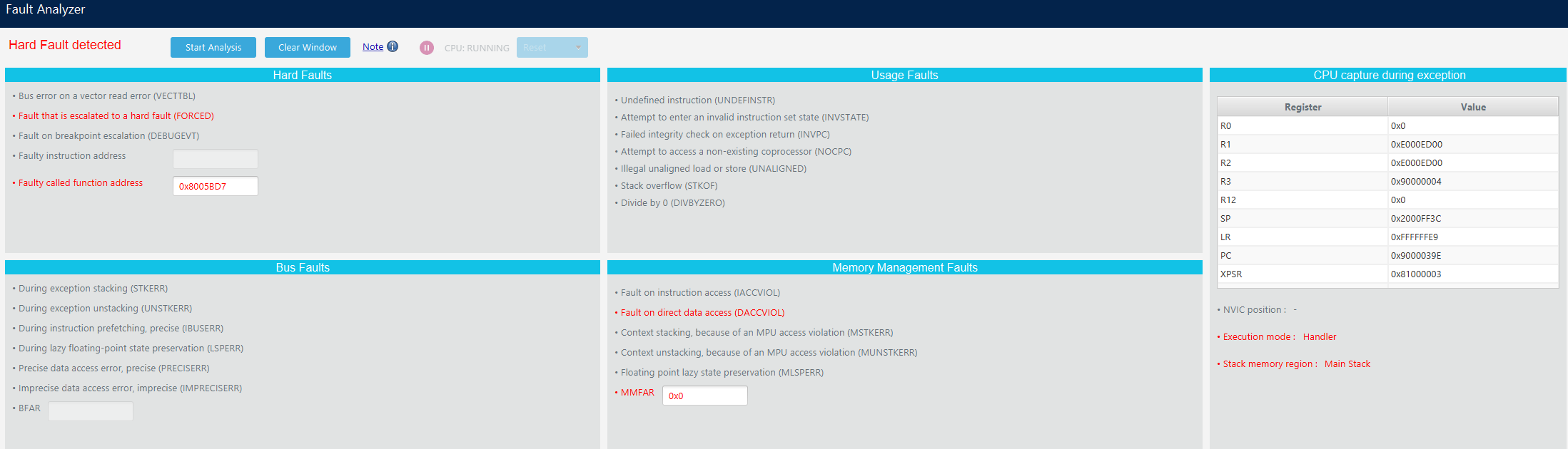 Hard Fault With External Memory Bootloader Stm32h7