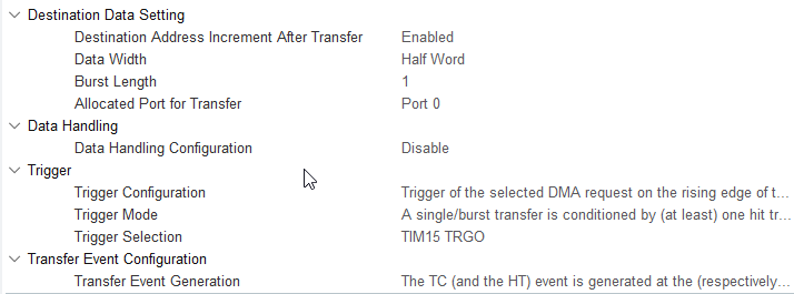 Solved: DMA, timer, sync issues - STM32U5 to read GPIO IDR... - STMicroelectronics Community