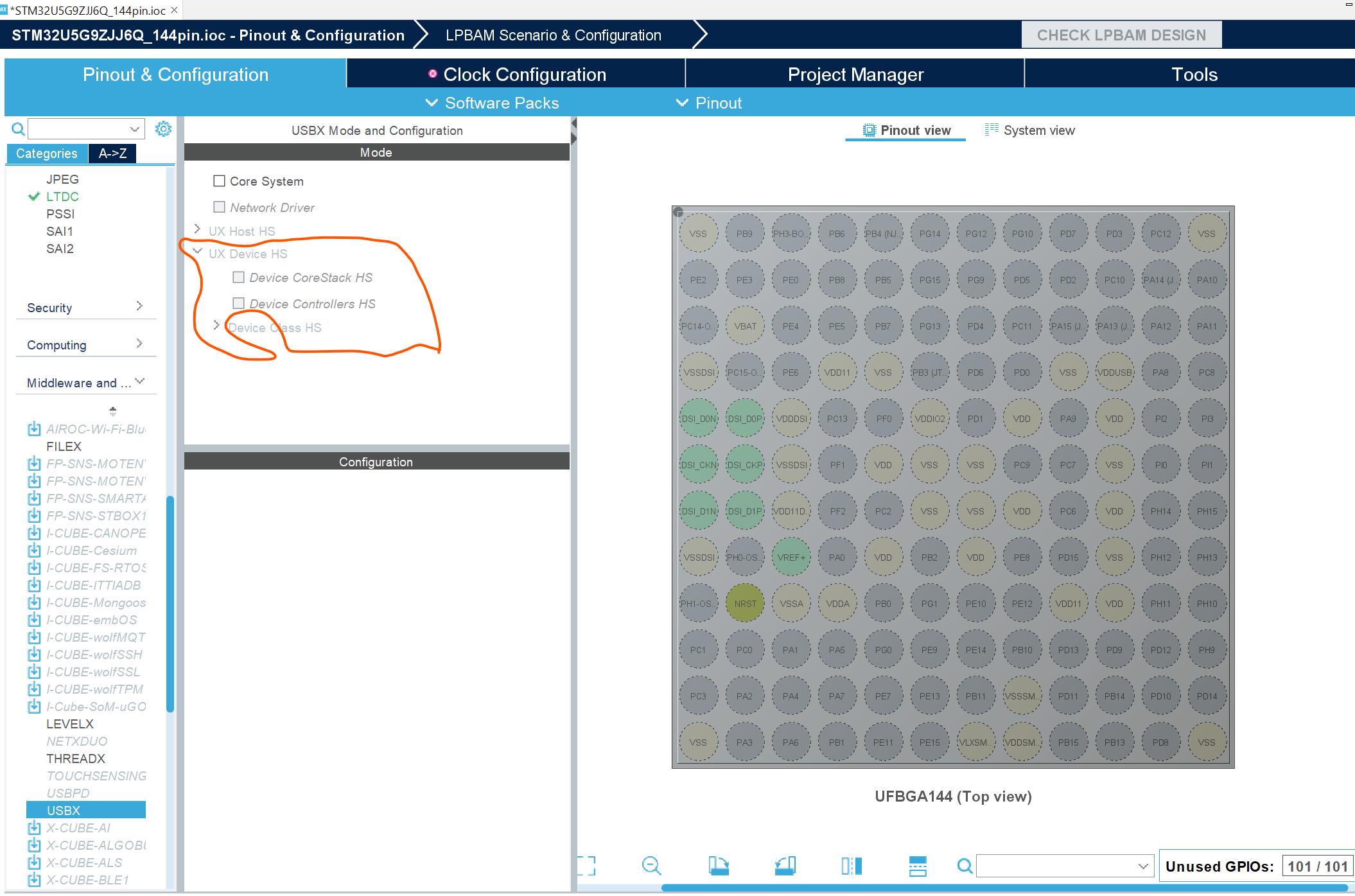 Stm32u5g9j Dk1 Demo Project Stmicroelectronics Community