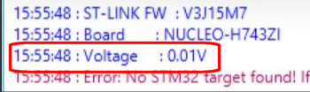 Failed to execute MI command: target remote localh... - STMicroelectronics Community